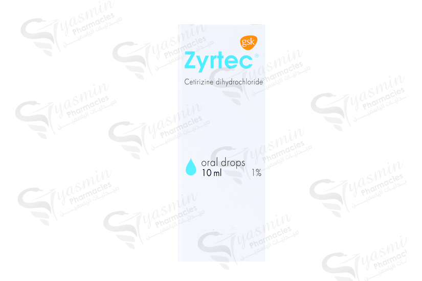 Zyrtec Oral Drops 10Mg/ml – YasminPharmacies
